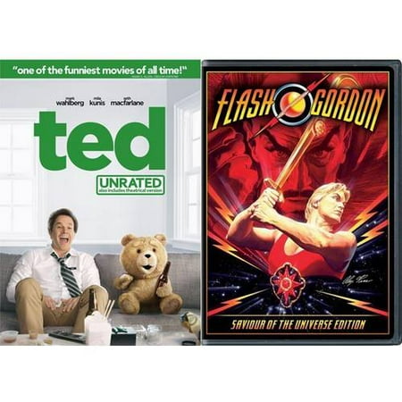 Ted (Rated/Unrated) / Flash Gordon (Walmart Exclusive) (Anamorphic ...