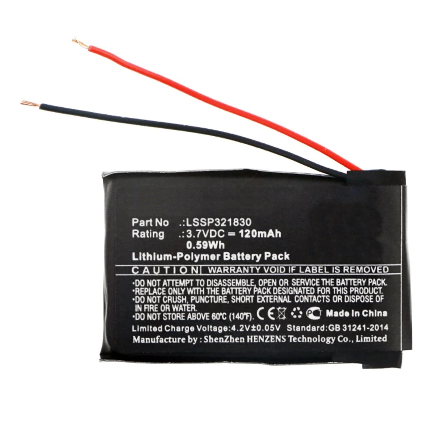 Batteries N Accessories BNA-WB-P1705 Smartwatch Battery - Li-Pol, 3.7V ...