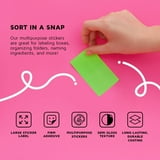 Royal Green Rectangular Color Coding Stickers Name Tag Labels 4" x 2 ...