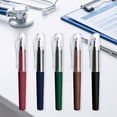 Retractable Neutral Ink Pens , Medical Grade Quick-Drying Ink Pens 5 ...