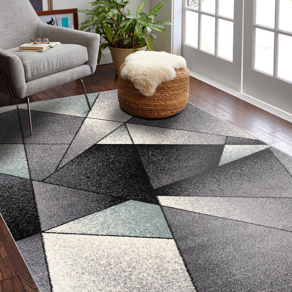 Click here for Rug Branch Nova Collection Modern Geometric Area R... prices