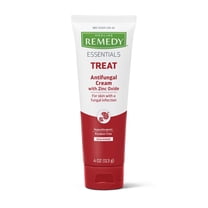 Medline Remedy Essentials Antifungal Cream with Zinc Oxide, 4 oz., 12 ...