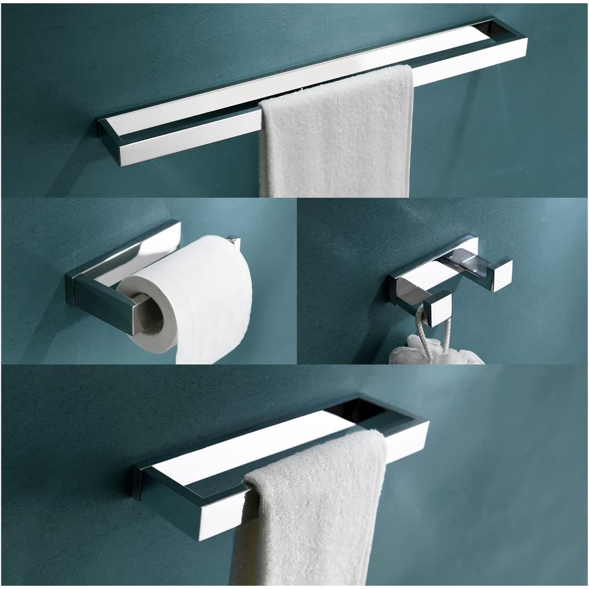 Click here for Wangbasdasd 4-Pieces Bathroom Hardware Set  Chrome... prices