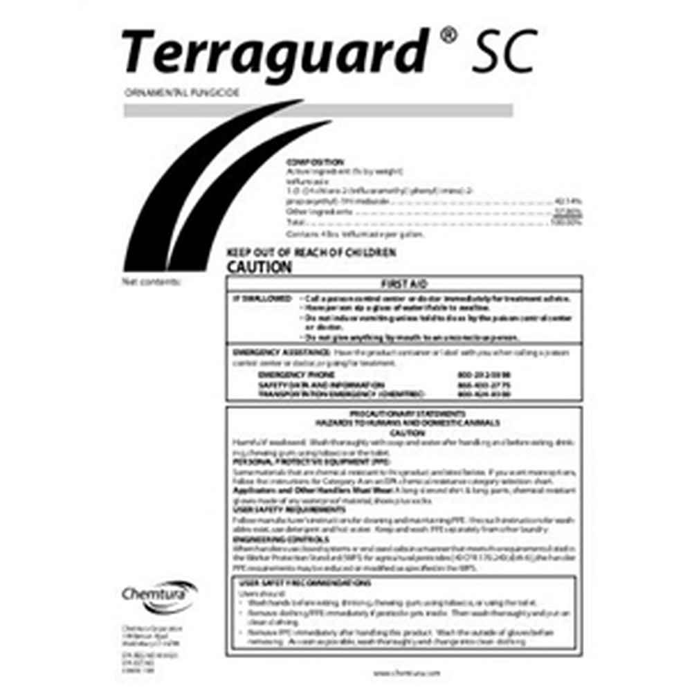 Terraguard SC Ornamental Fungicide - 1 Quart - Walmart.com - Walmart.com