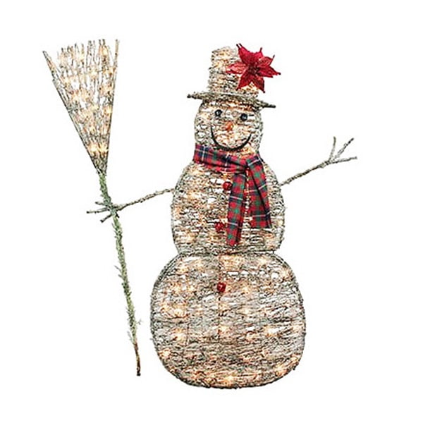 48" Grapevine Snowman - Walmart.com
