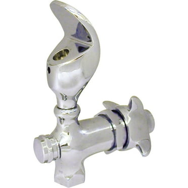 B&K Polished Chrome 2-Handle Kitchen Utility Faucet with Soap Dish, 8 ...