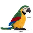 Bluelans Simulation Plush Parrot Bird Plush Stuffed Doll Kids Toy Table ...