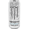 Monster Zero Ultra Energy Drink, Sugar Free, Caffeine Boost, 16 fl oz ...