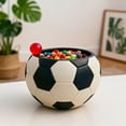 Soccer Ball Shaped Popcorn Basket with Planter Pot Sports Theme ...