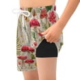 BZSMCE Swim Shorts Mushroom Forest Pattern For Quick-Dry Shorts With ...