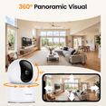 Galayou, Indoor Security Camera, 2K WiFi, 360¬∞ Motion Detection ...
