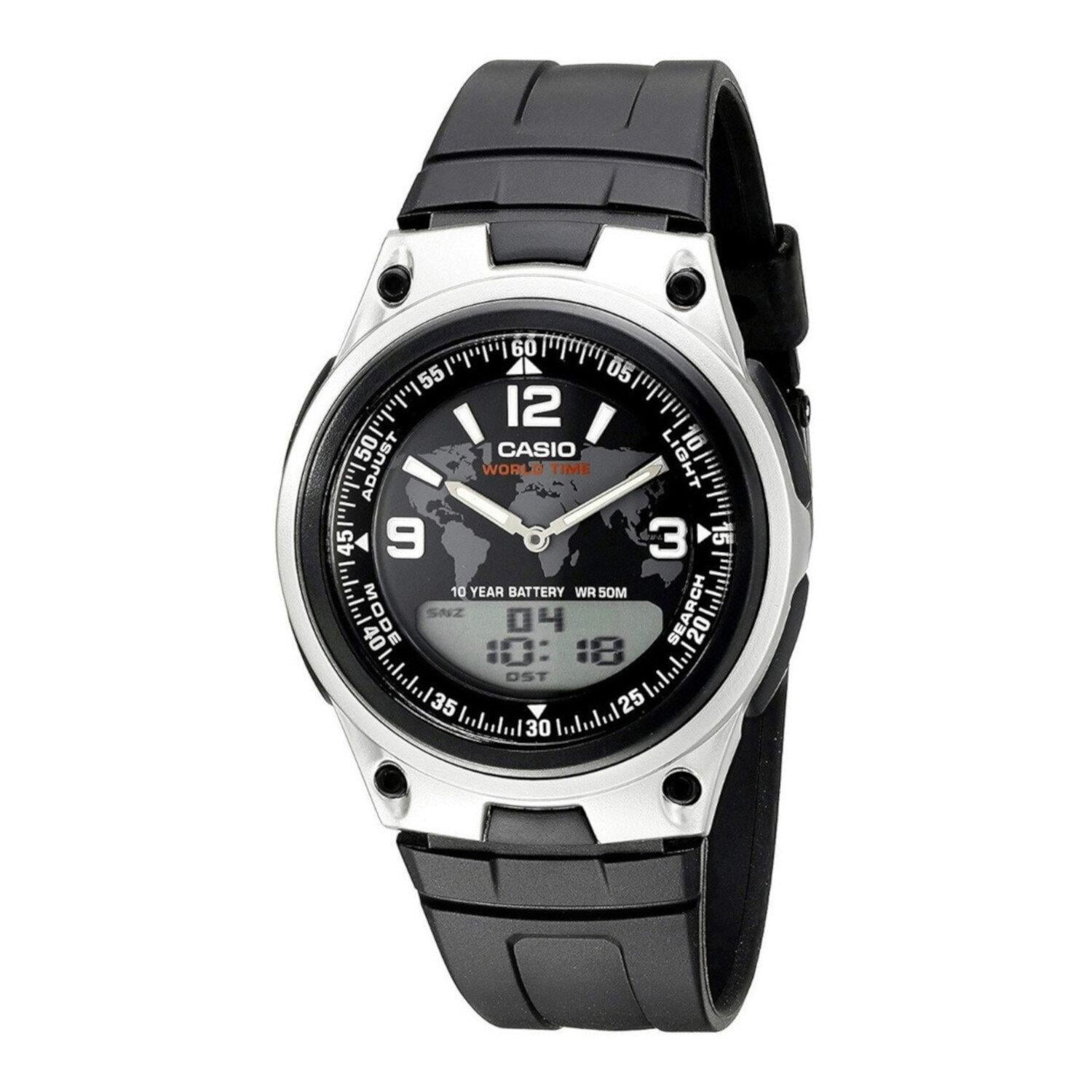 Reloj CASIO AW-80-1A2VCF ILLUMINATOR 10 Year Battery-Negro negro 40 mm | Walmart en línea
