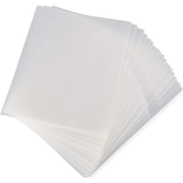 C-Line Project Folders, Jacket, Letter, Poly, Clear, 25/Box - Walmart.com