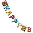 Super Mario Birthday Party Decoration Banner, 7.59 ft. - Walmart.com