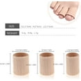 5 Pcs Toe Sleeves Toe Cushion Tube Gel Corn Protectors for Corns ...