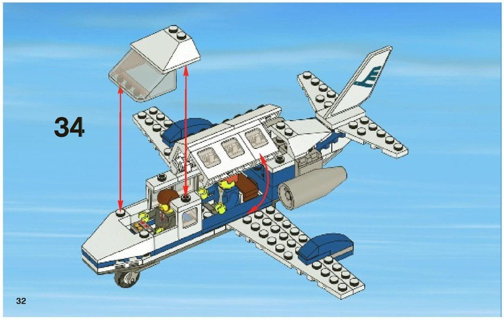 LEGO 7696 Commuter Jet LEGO - | Bodega Aurrera en línea