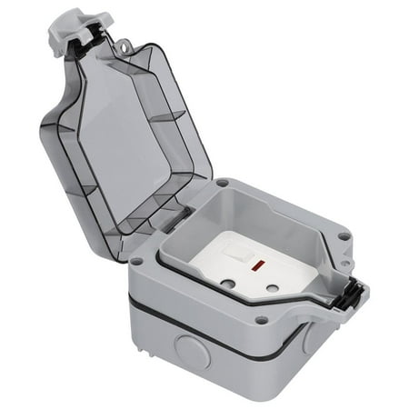 Outdoor Weatherproof Socket IP66 Rated Splash-proof European 15A ...