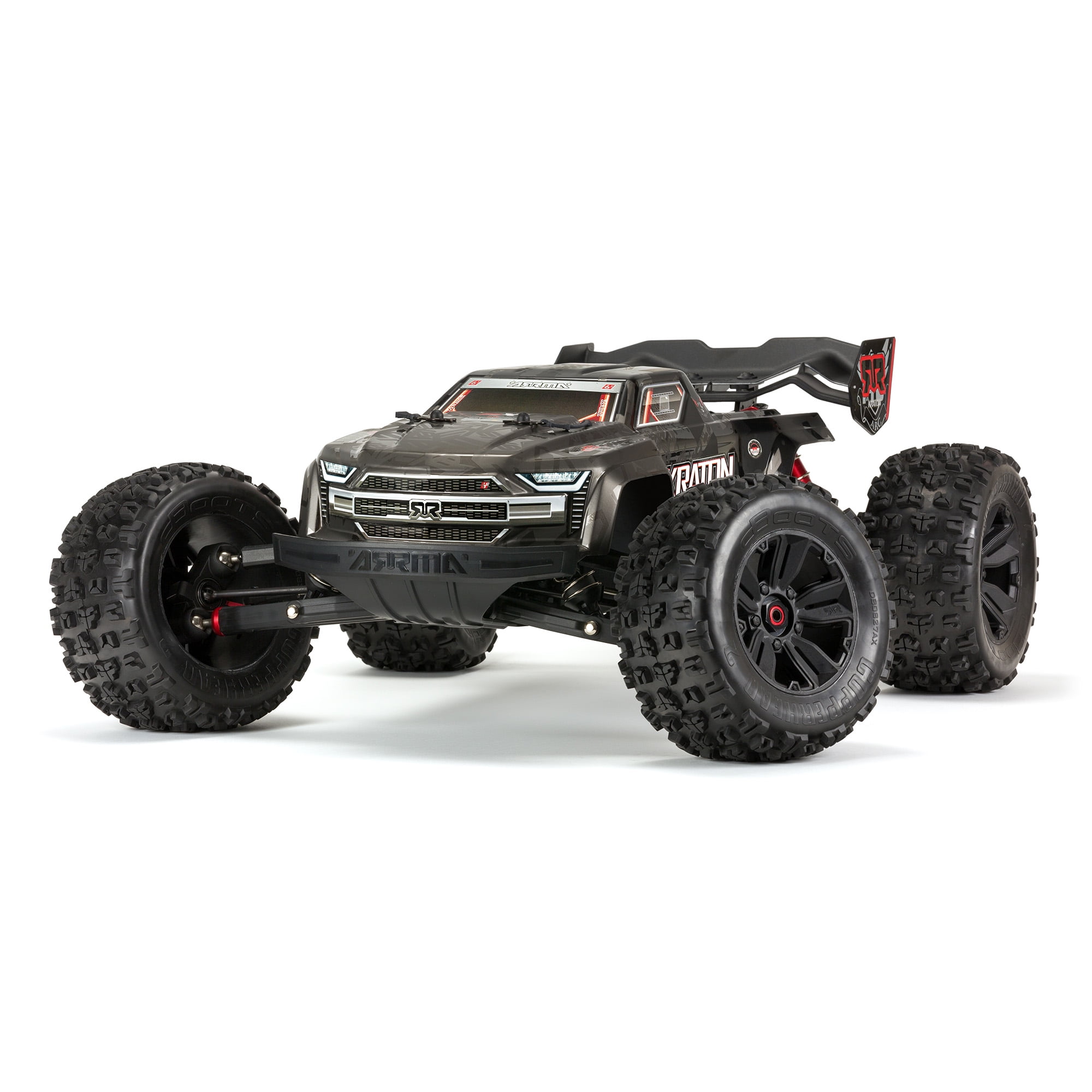 ARRMA 1/8 KRATON 4 Wheel Drive EXtreme Bash Roller Speed Monster RC ...