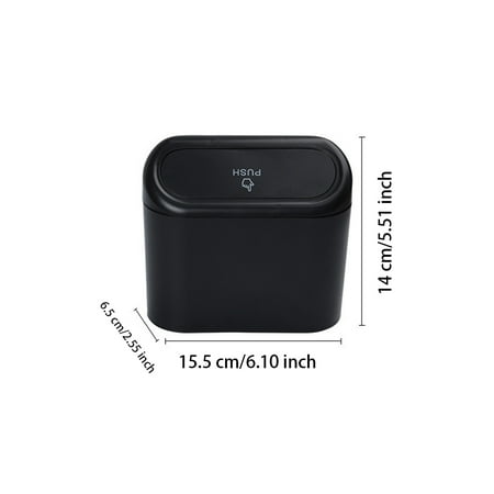 Car Door Trash Can Waterproof Portable Garbage Bin Garbage Organization ...