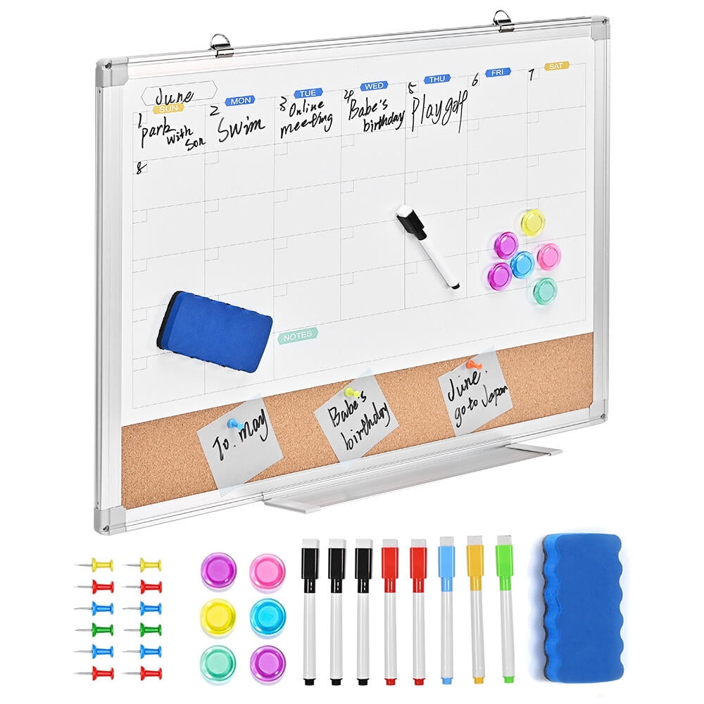 Click here for Moustache Combo Magnetic Calendar Whiteboard & Cor... prices