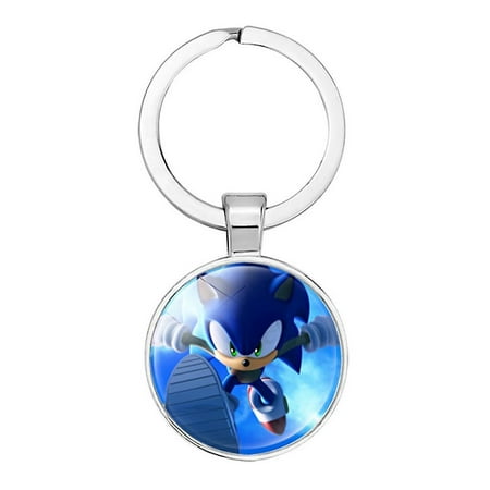 Sonic The Hedgehog Jewel Keyring Key Ring Keychain Gifts For Fans-E ...