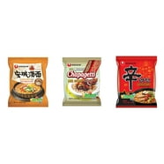 3 Pack Korean NongShim Gourmet Spicy Shin Instant Ramen Noodle, 3 ...