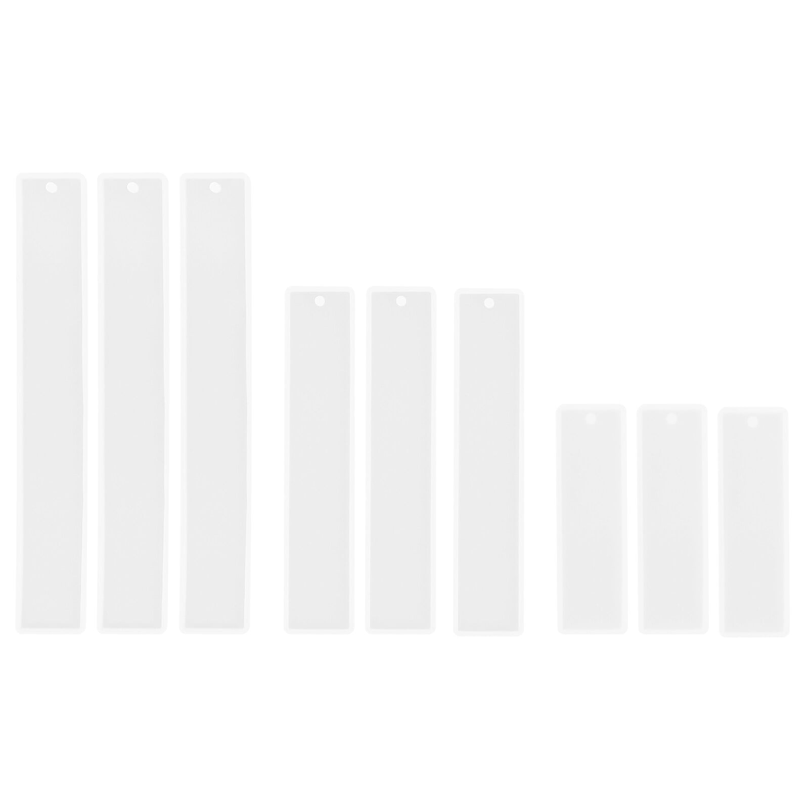 9Pcs Silicone Bookmark Resin Mold DIY Bookmark Mould Epoxy Resin ...