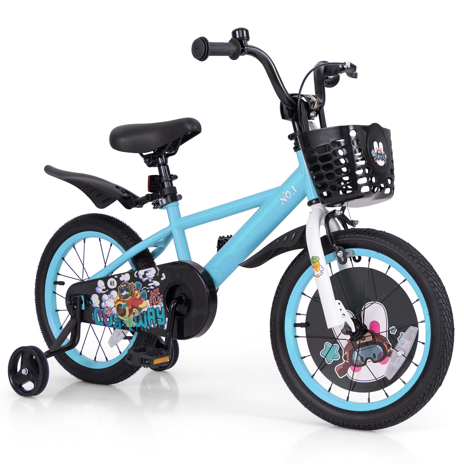 Click here for Gymax 16 Kids Bike For 4-7 W/ Height-Adjustable Ha... prices