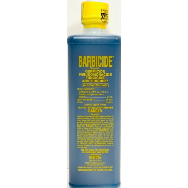 BARBICIDE King Research Hospital Germicide Virucide Anti-Rust Formula ...