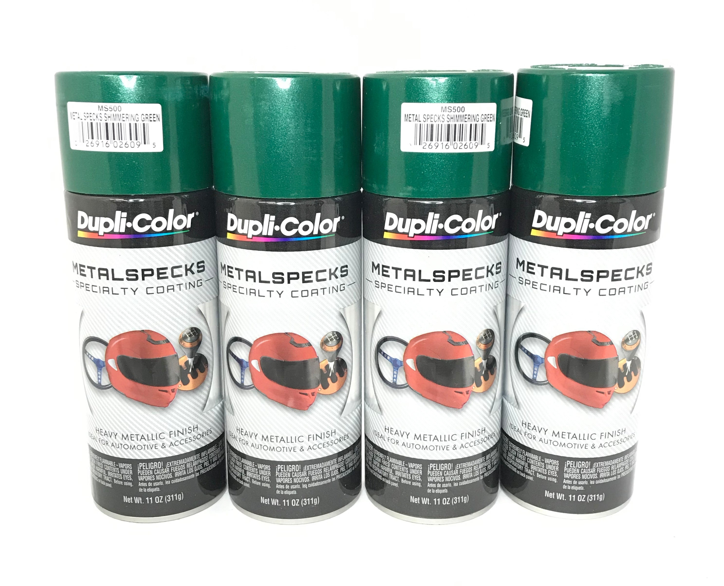 Duplicolor MS500-4 PACK SHIMMERING GREEN Metalspecks Specialty Coating ...