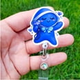 Balloon Glove Badge Reel | Cardiology Badge Reel | Glove Doll Badge ...