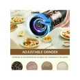 1Pcs Rechargeable Salt And Pepper Grinder Set, Upgraded Larger Capacity ...