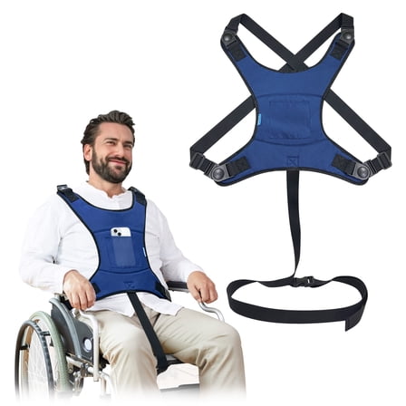 Wheelchair Seatbelt Safety Harness for Dementia Patients Falling Out ...