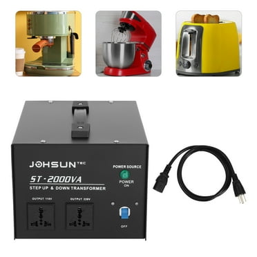 Simran THG-1000T Step Up & Down Voltage Transformer Converter for 110V ...