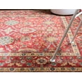 Unique Loom Monroe Edinburgh Rug Red/Beige 10' x 13' 1" Rectangle ...
