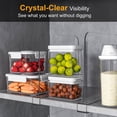 Acrylic Shelf Dividers for Closet Organization - 4 Pack Clear Removable ...