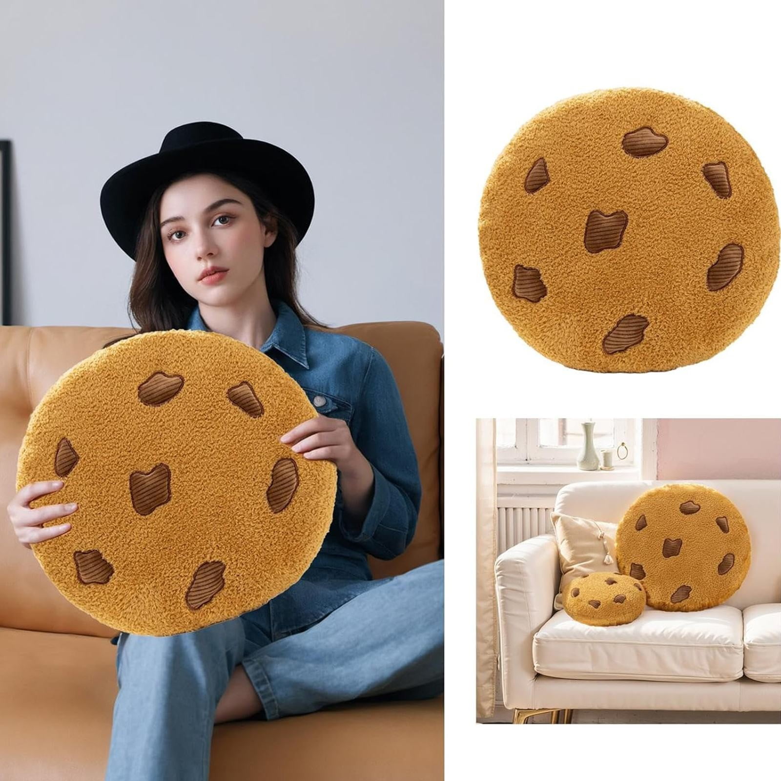Click here for Harpily Cookie Plush Throw Pillow Simulation Cooki... prices