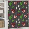 RKSupls 4pcs Midnight Cherry Blossom Print Bathroom Sets with Non-Slip ...