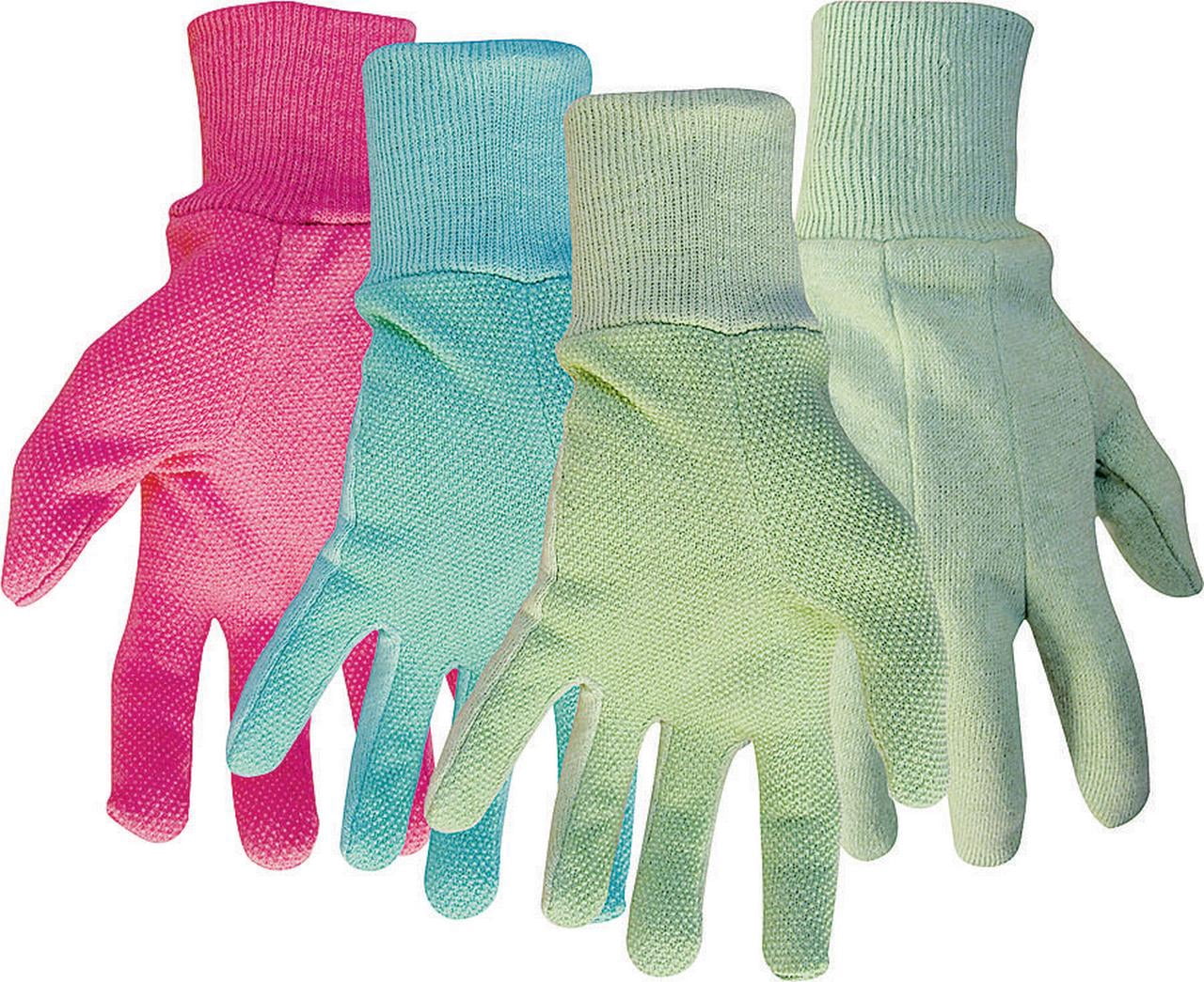 BOSS - Mfg 738 Gloves, Ladies, Garden, Jersey With PVC Dots, Large ...