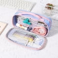 9-Layer Large Capacity Pencil Bag Multi-Compartment Pen Case Fabric ...