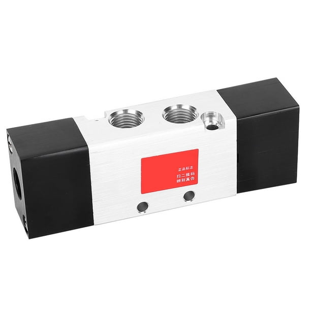PT1/8in Pneumatic Air Valve，2 Position 5 Way Pneumatic Solenoid Valve ...
