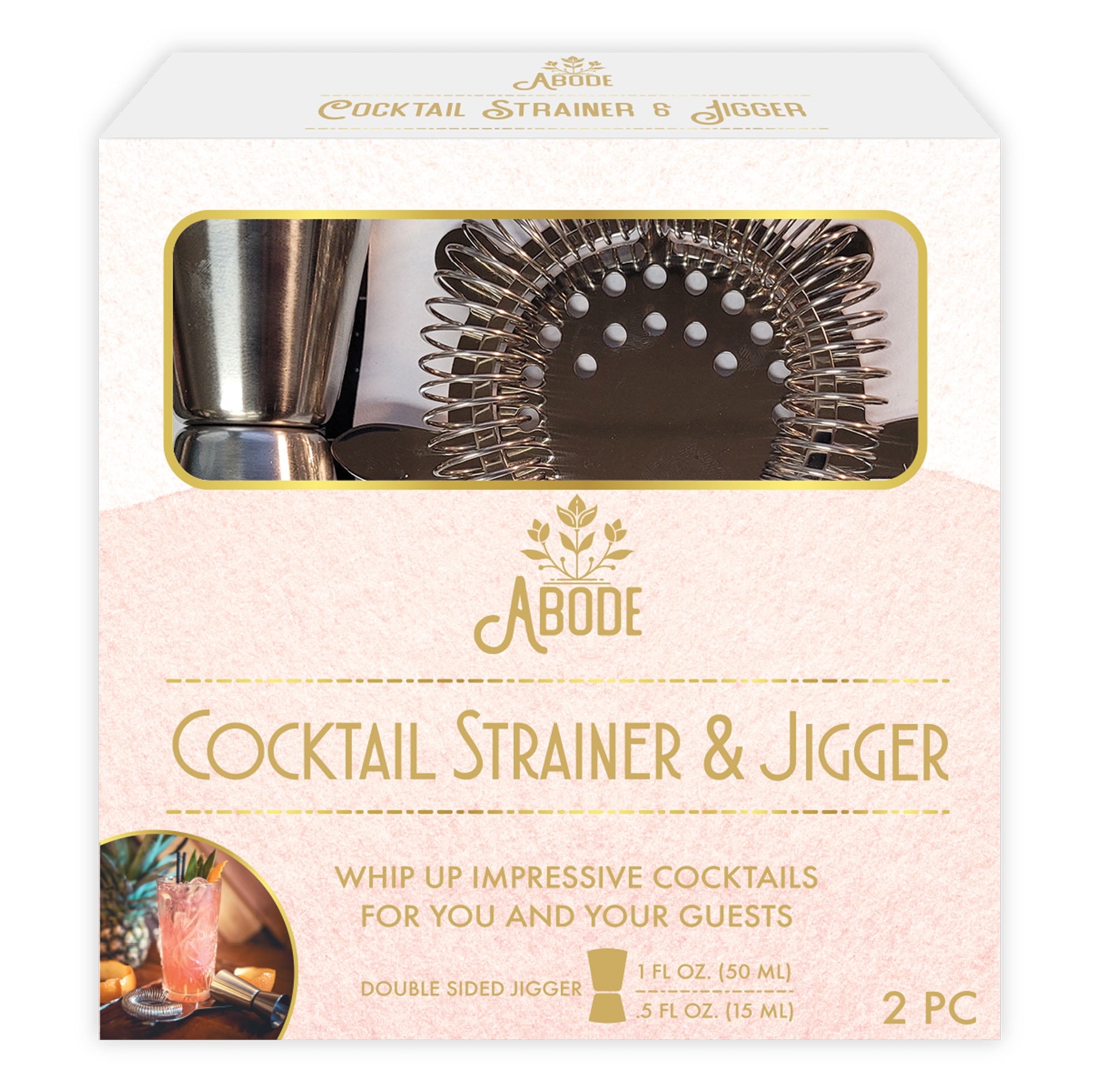 ABODE COCKTAIL STRAINER AND JIGGER – Walmart Inventory Checker – BrickSeek