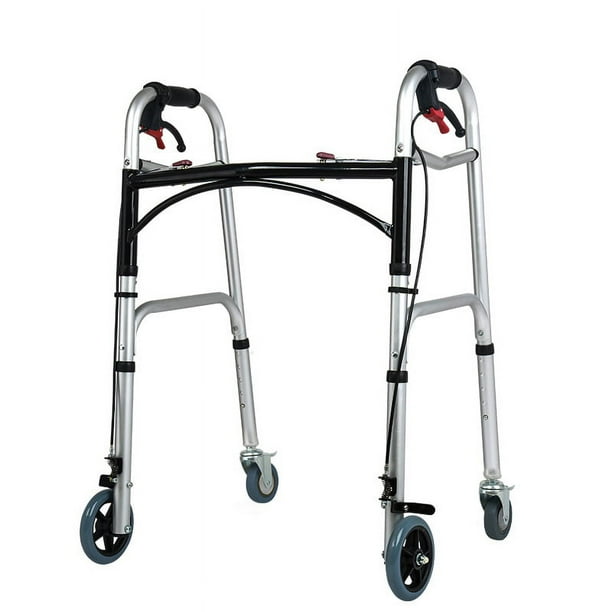 para Adulto 2 en 1 con Ruedas - Andador Plegable para Adultos Fabricado ...