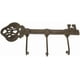 Mainstays Iron Finish Key Rack with 3 Hooks, Mounting Hardware Included ...