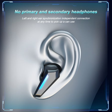 5.2 Bluetooth-compatible Earbud Wireless 42dB Dynamic Dual Chips In-ear ...