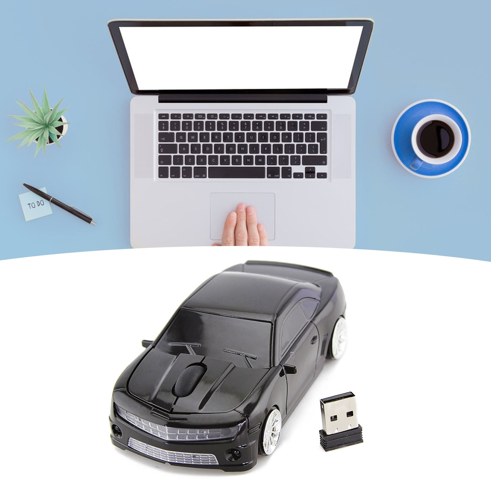 Wireless Mouse,Sport Car Shaped Wireless Car Computer Mouse Car Mouse ...