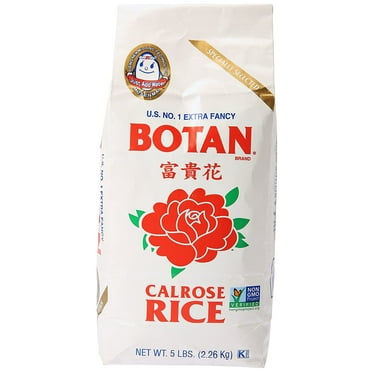Botan Calrose Rice, Medium Grain Sticky Rice, non-GMO, 10 lb, Ready for ...