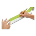 Clear Flexible Acrylic Ruler, Standard/metric, 12" Long, Clear | Bundle ...