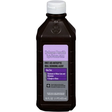 Aaron Brands: First Aid Antiseptic 3% H202 Hydrogen Peroxide, 16 fl oz ...