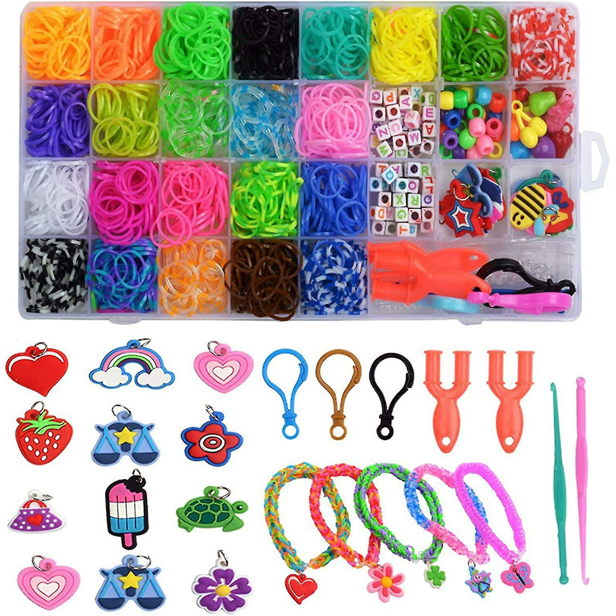 Click here for Yeegool Rubber Elastic Bracelets - 1600+ Pcs Loom... prices
